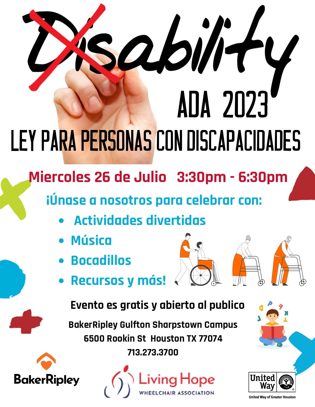 Ley para Personas con Discapacidad | Living Hope Wheelchair Association